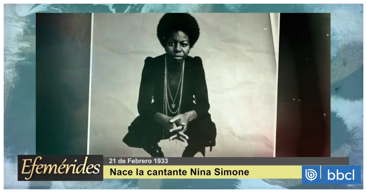 Efemérides: El 21 de febrero de 1933 nació la cantante Nina Simone ...