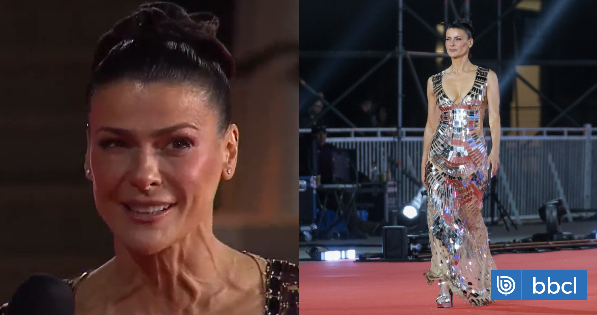 Con vestido de espejos: una emocionada Tonka Tomicic reaparece en Gala de Viña | Notas | BioBioChile