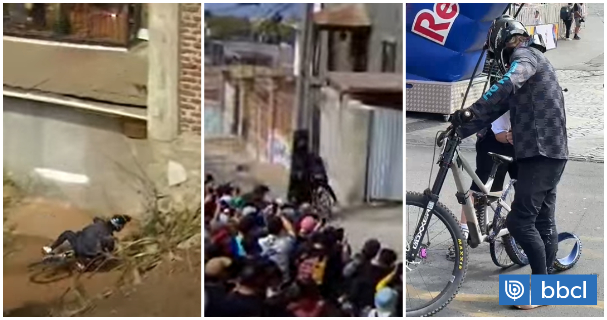 El accidentado paso de Hannes Alber por Red Bull VCA 2025: se cayó, chocó con poste y perdió ...