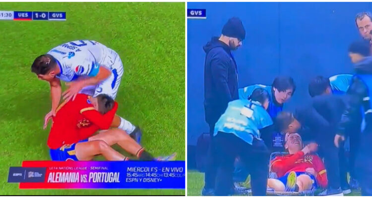 Juvenil de Unión Española se rompe la clavícula en Sudamericana