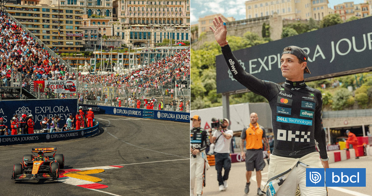 Lando Norris se impone a Leclerc y será el primero en largar en Mónaco