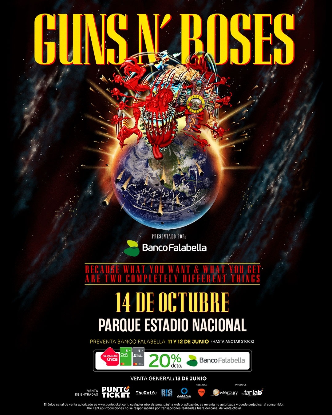 Confirman nuevo concierto de Guns N’ Roses en Chile: revisa cuándo es la venta y preventa de ...