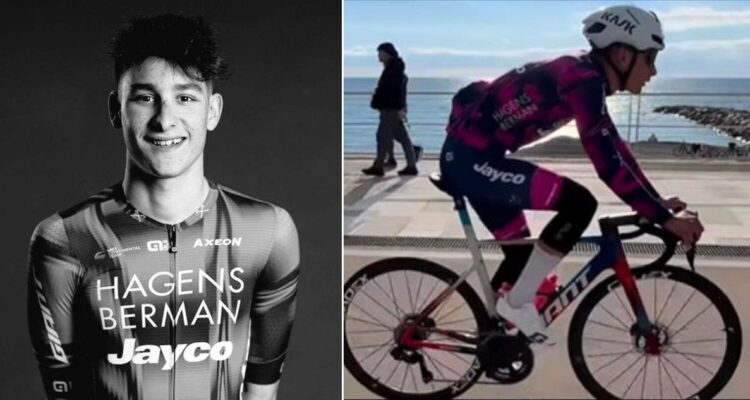 Conmoción en el deporte mundial: muere promisorio ciclista italiano a los 19 años tras fuerte ...