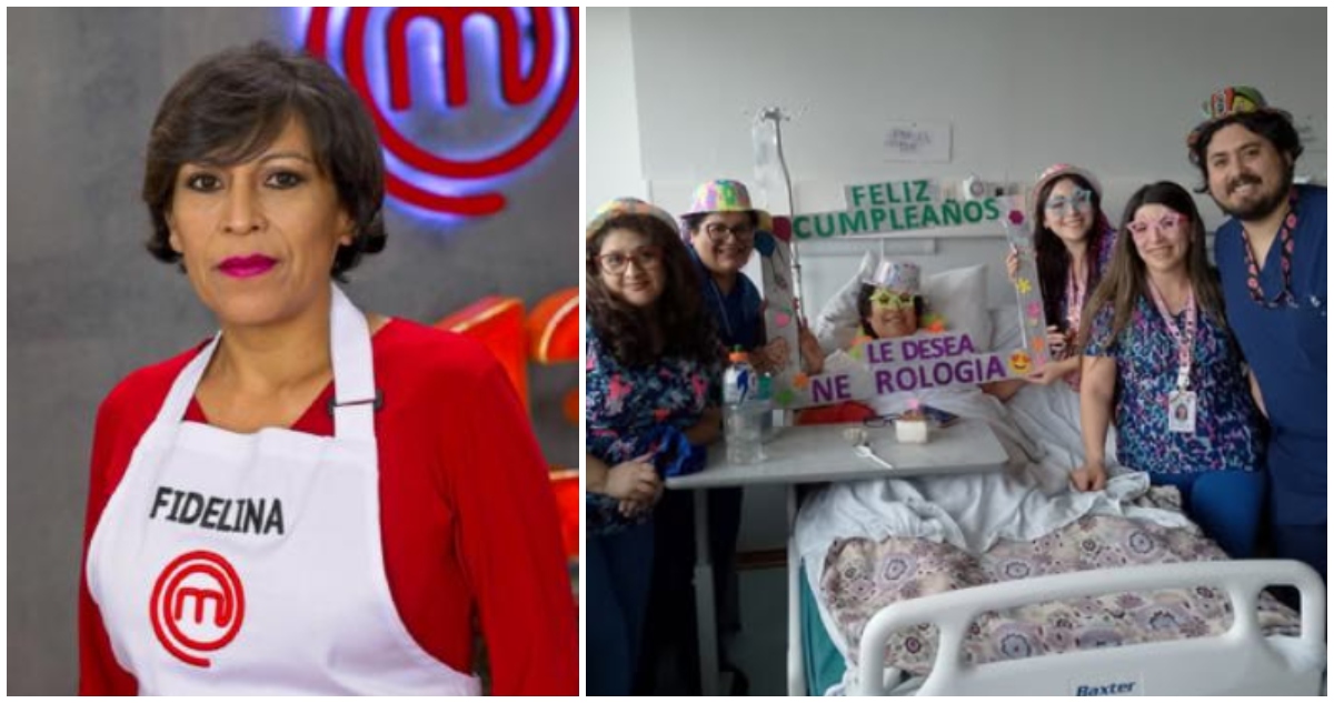 El complejo presente de Fidelina, ex 'Masterchef Chile'
