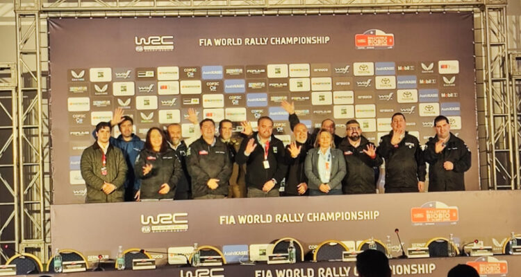 Autoridades dan el vamos a WRC Rally Chile Biobío 2025