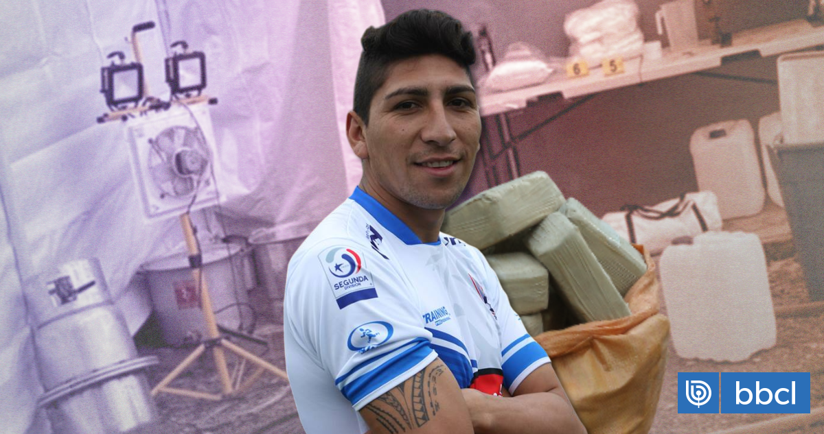 La caída de Cristopher Veas: de futbolista a gerente de narcolaboratorio