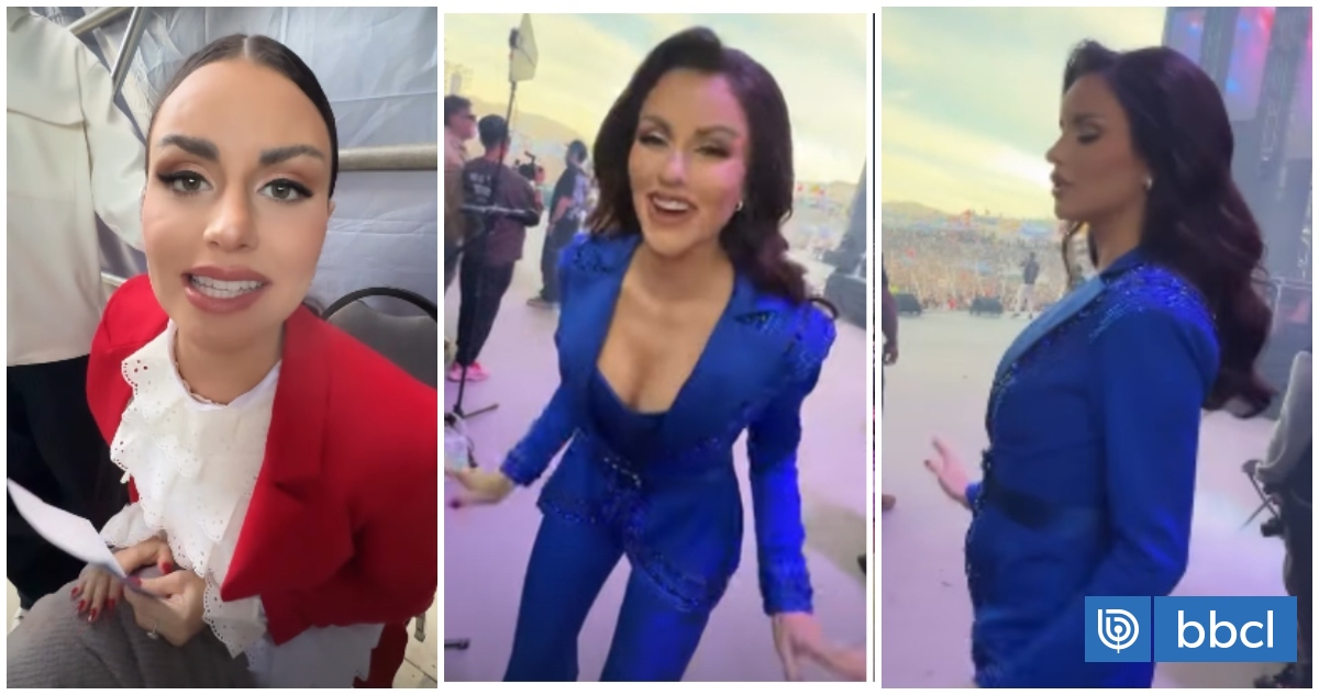 De huasa y de azul: Los looks de Emilia Dides en la Pampilla 2025
