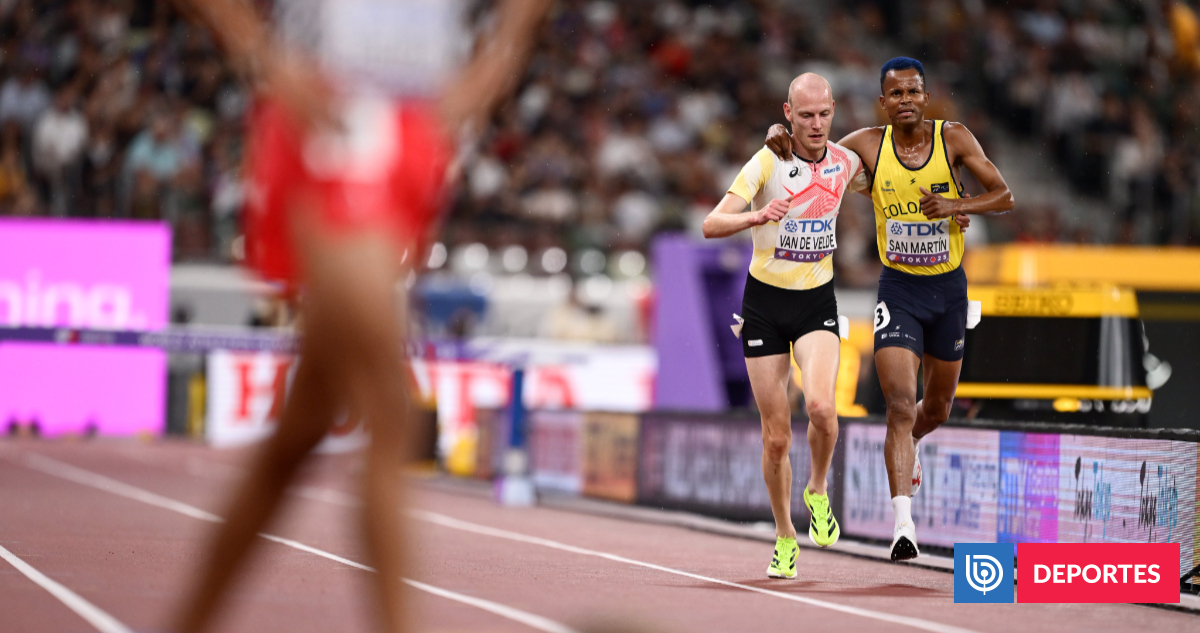 El notable gesto que emociona al Mundial de Atletismo: atleta se ...