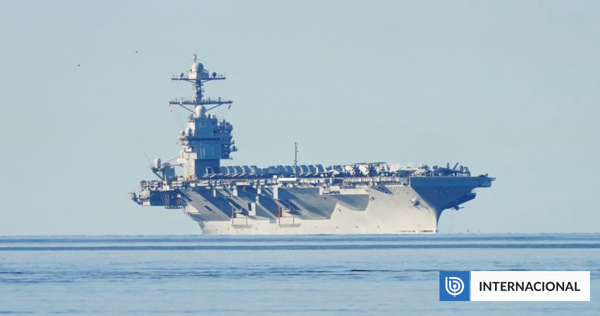 Portaaviones Gerald Ford, el más grande de EEUU, se suma al despliegue frente a Venezuela ...