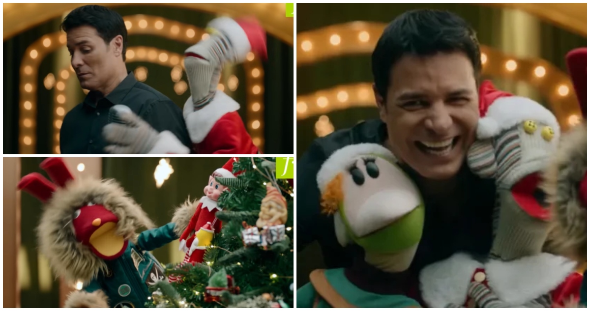 "Estamos al aire": 31 Minutos cantó con Chayanne en su jingle navideño