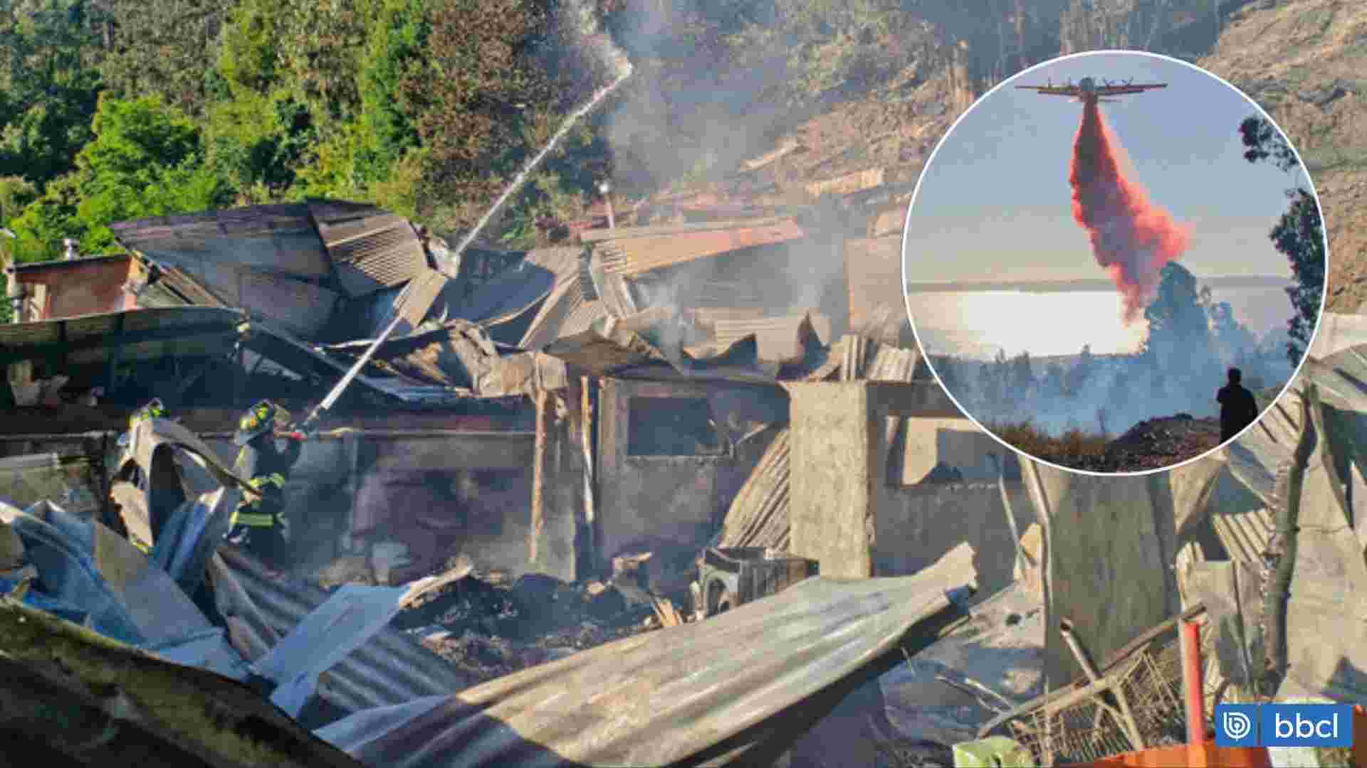 Incendios forestales: Conaf advierte que la miltiplicidad de focos ...