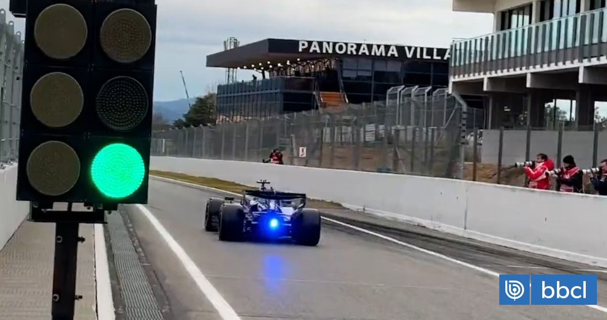 Qué se sabe de la luz azul que lució Aston Martin en los test de Fórmula 1