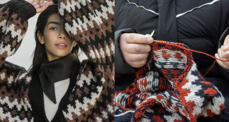 Artesanas de La Araucanía lanzan colección de sweaters tejidos a mano ...