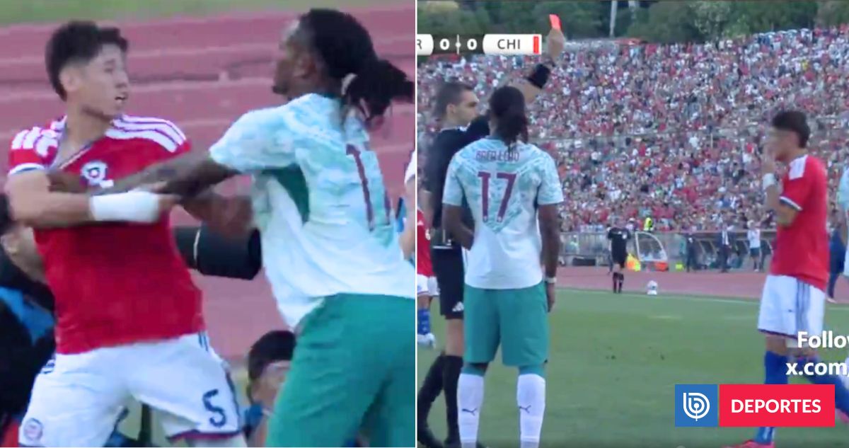 Iván Román and Rafael Leão Expelled in Portugal vs Chile Match - News ...